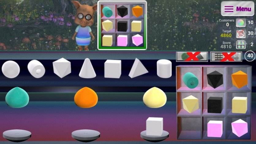 Shapes on a Shelf - Evolutionary Casual Games